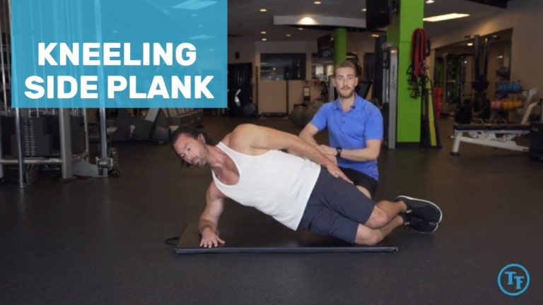 How to do a Kneeling Side Plank %page% - TurnFit Metho